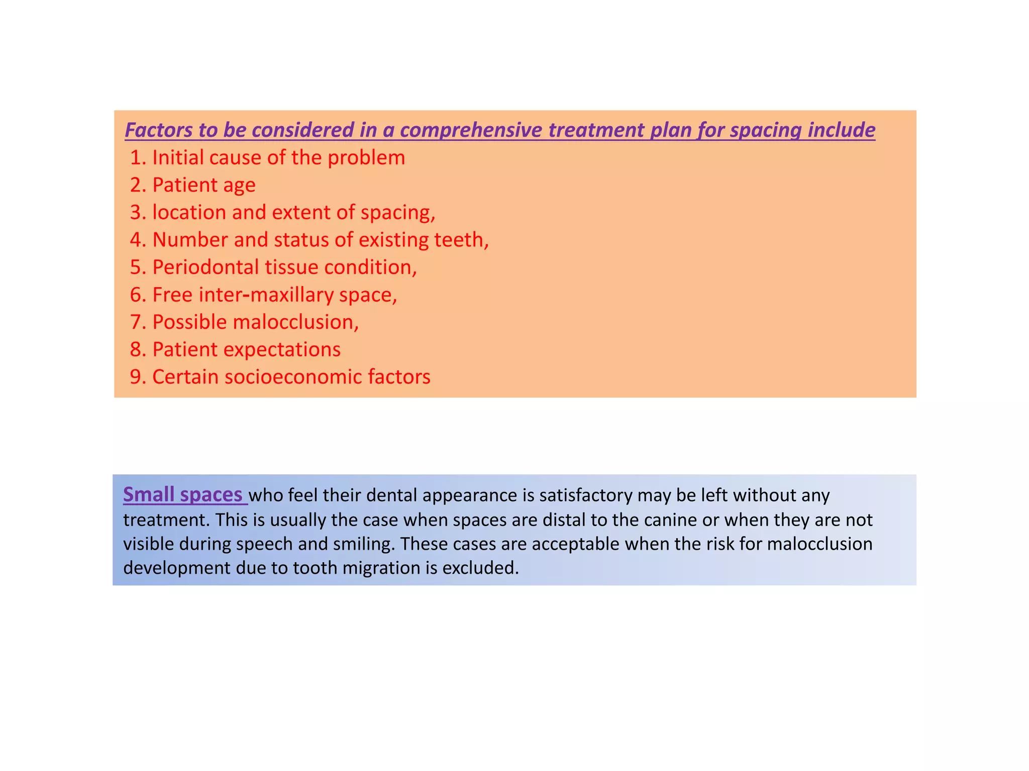 Spacing in orthodontic 2019.pptx