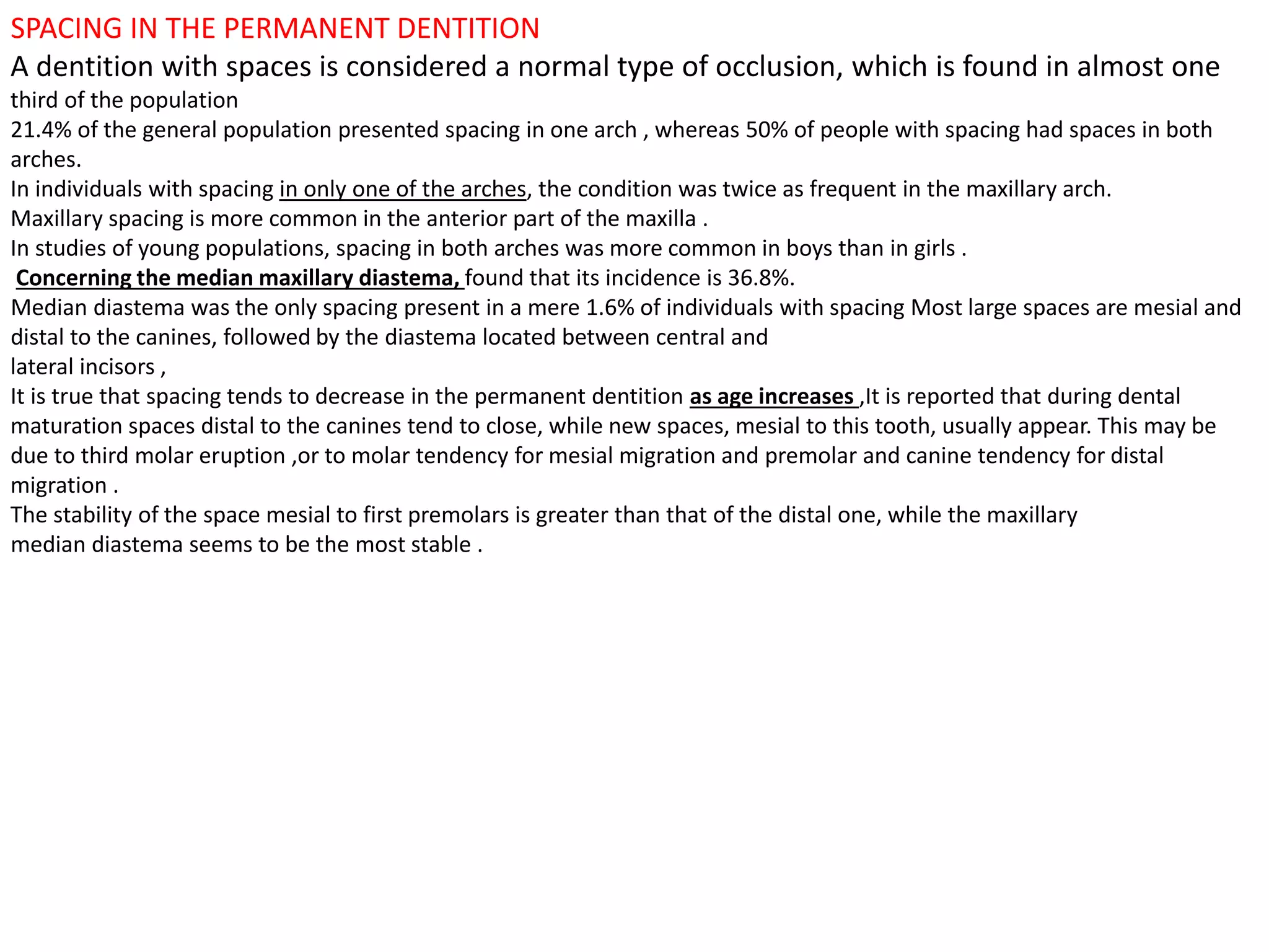 Spacing in orthodontic 2019.pptx