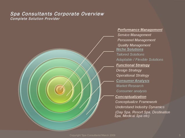 Spa Consultants Profile | PPT