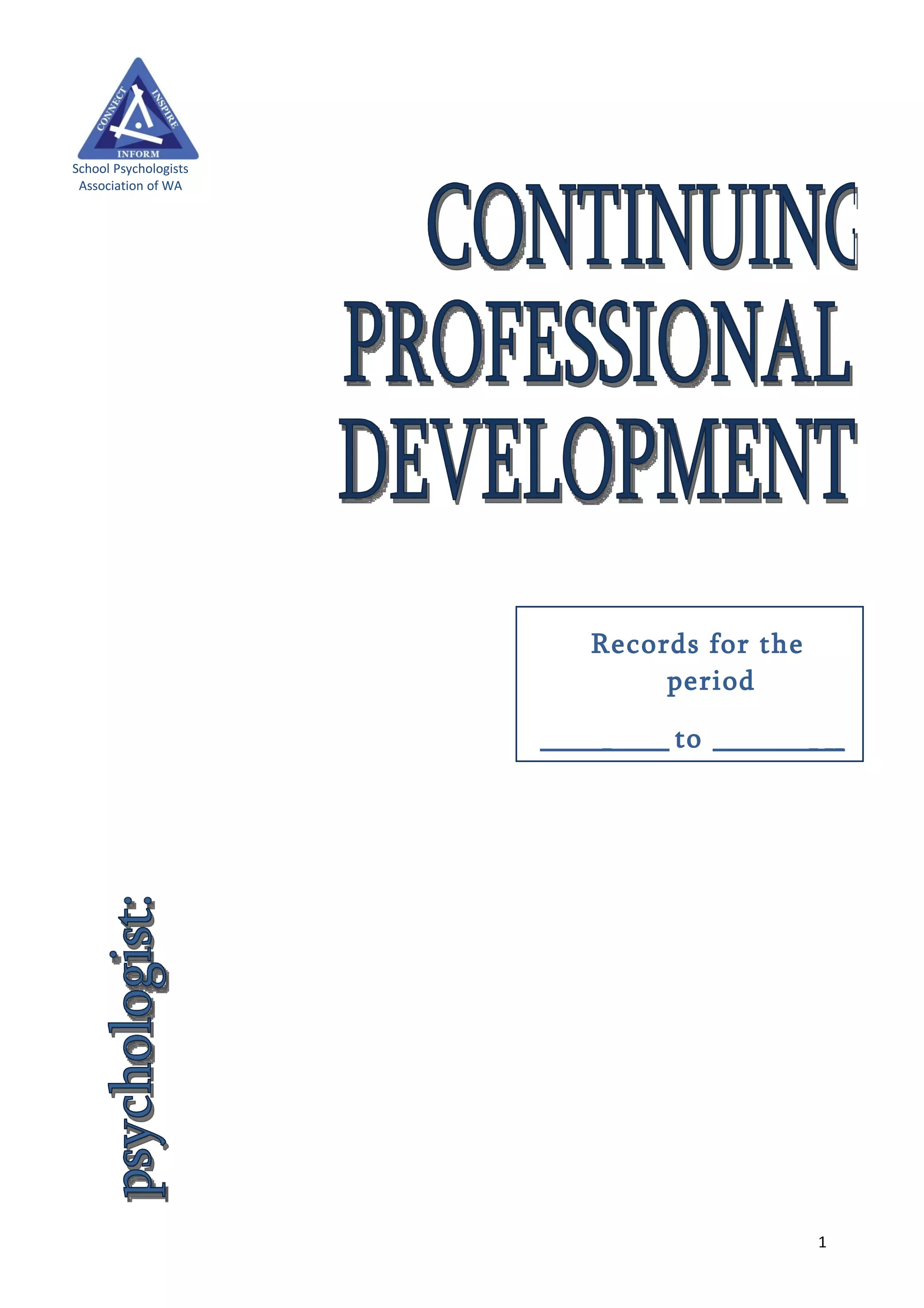 Spa cpd journal 2012 | DOC