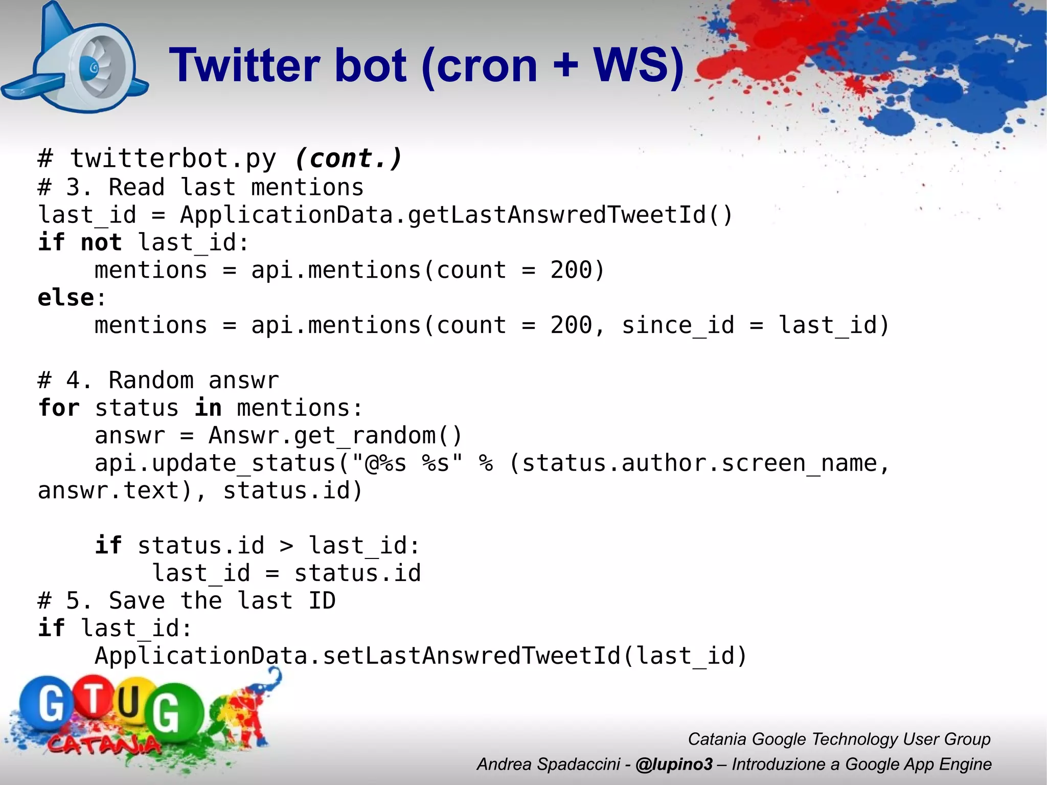 Introduction to Google App Engine | ODP