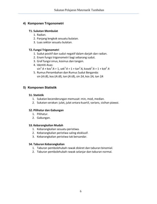 Sp addmaths kbsm | PDF