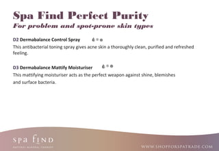 Spa Find Mineral Products | PPT