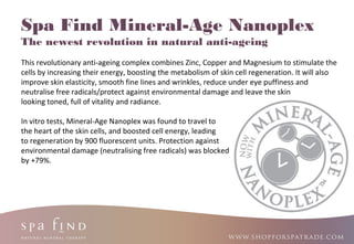 Spa Find Mineral Products | PPT