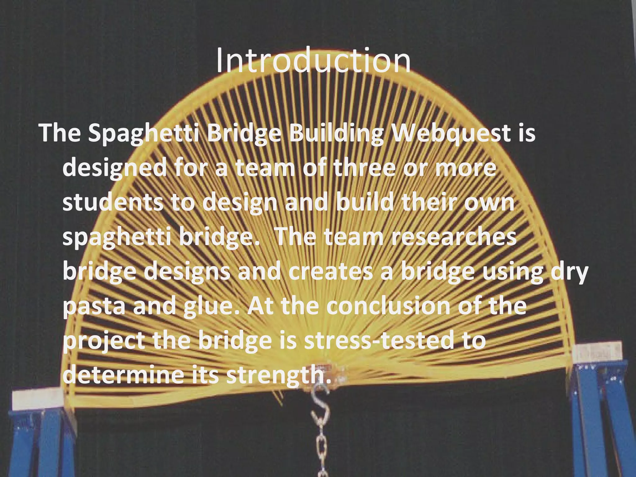 Spaghetti bridge competition 2010 | PPT