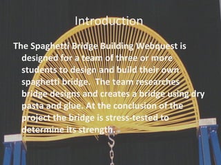 Spaghetti bridge competition 2010 | PPT