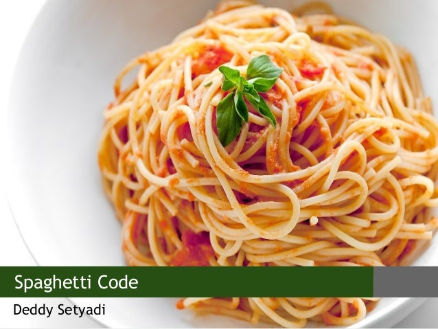 Spaghetti code