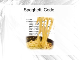 Spaghetti Code vs MVC | ODP