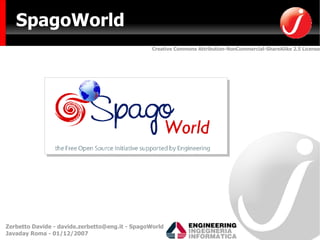 SpagoBI - the Business Intelligence Free Platform | ODP