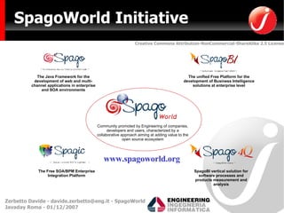 SpagoBI - the Business Intelligence Free Platform | ODP
