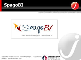 SpagoBI - the Business Intelligence Free Platform | ODP