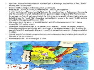 Spain | PPTX | Europe Travel | Travel Locations