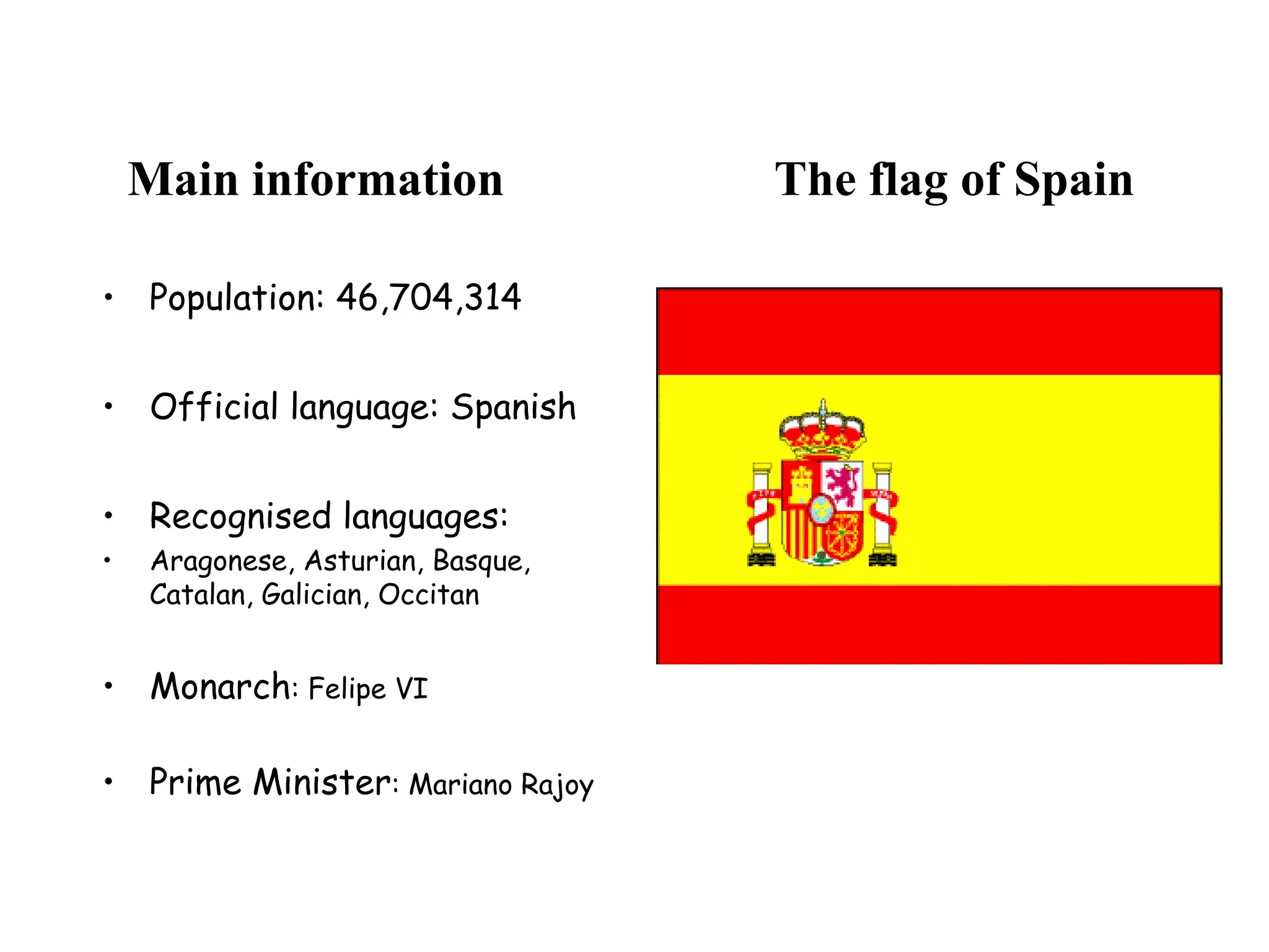 Spain presentation | PPT