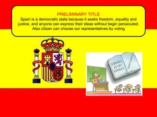 Spain.constitution | PPT