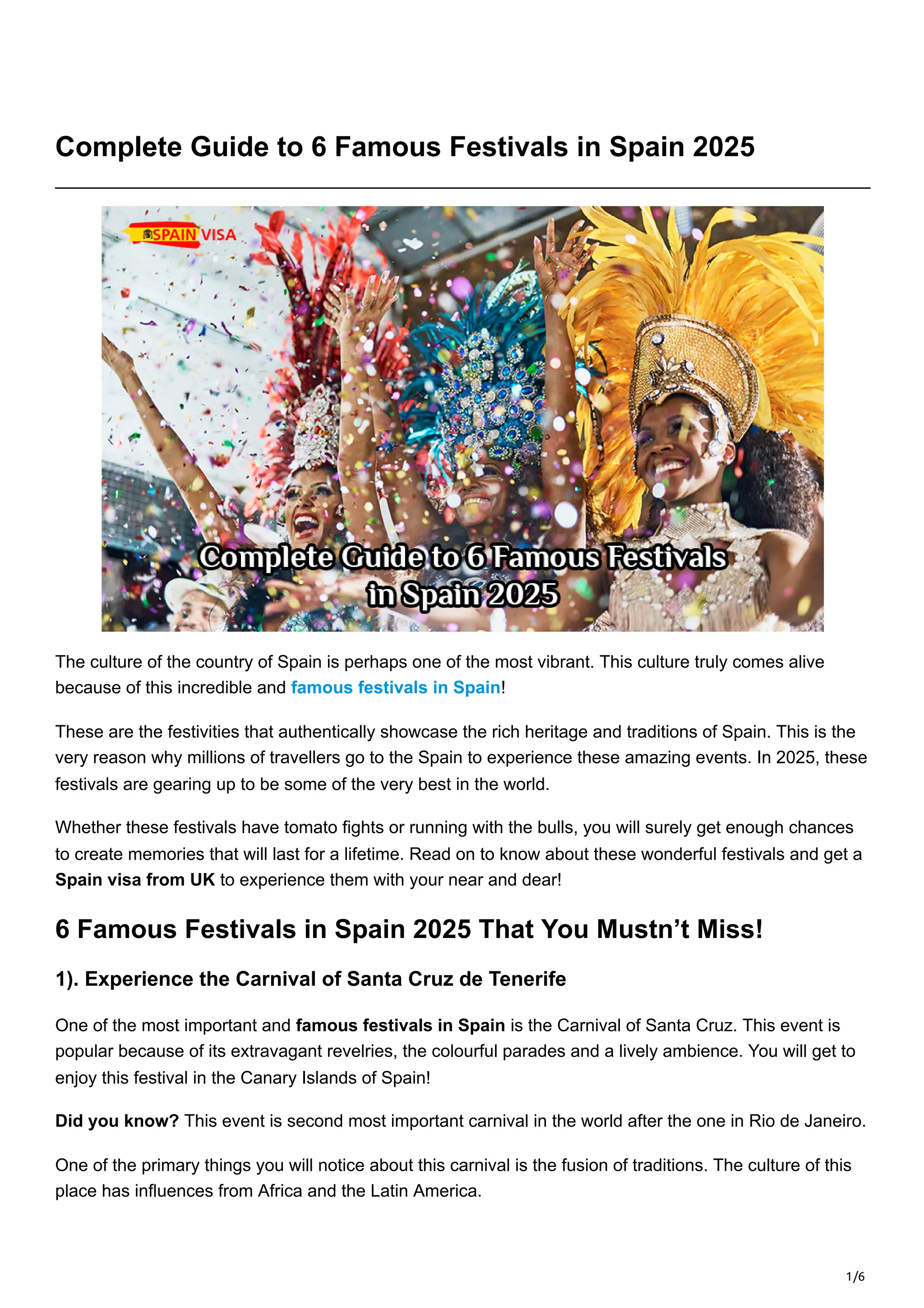 Complete Guide to 6 Famous Festivals in Spain 2025.pdf