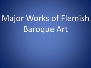 Spain and Northern Baroque Art | PPT