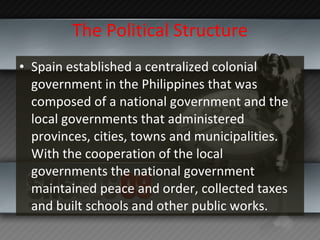 Spain As Colonial Masters | PPT