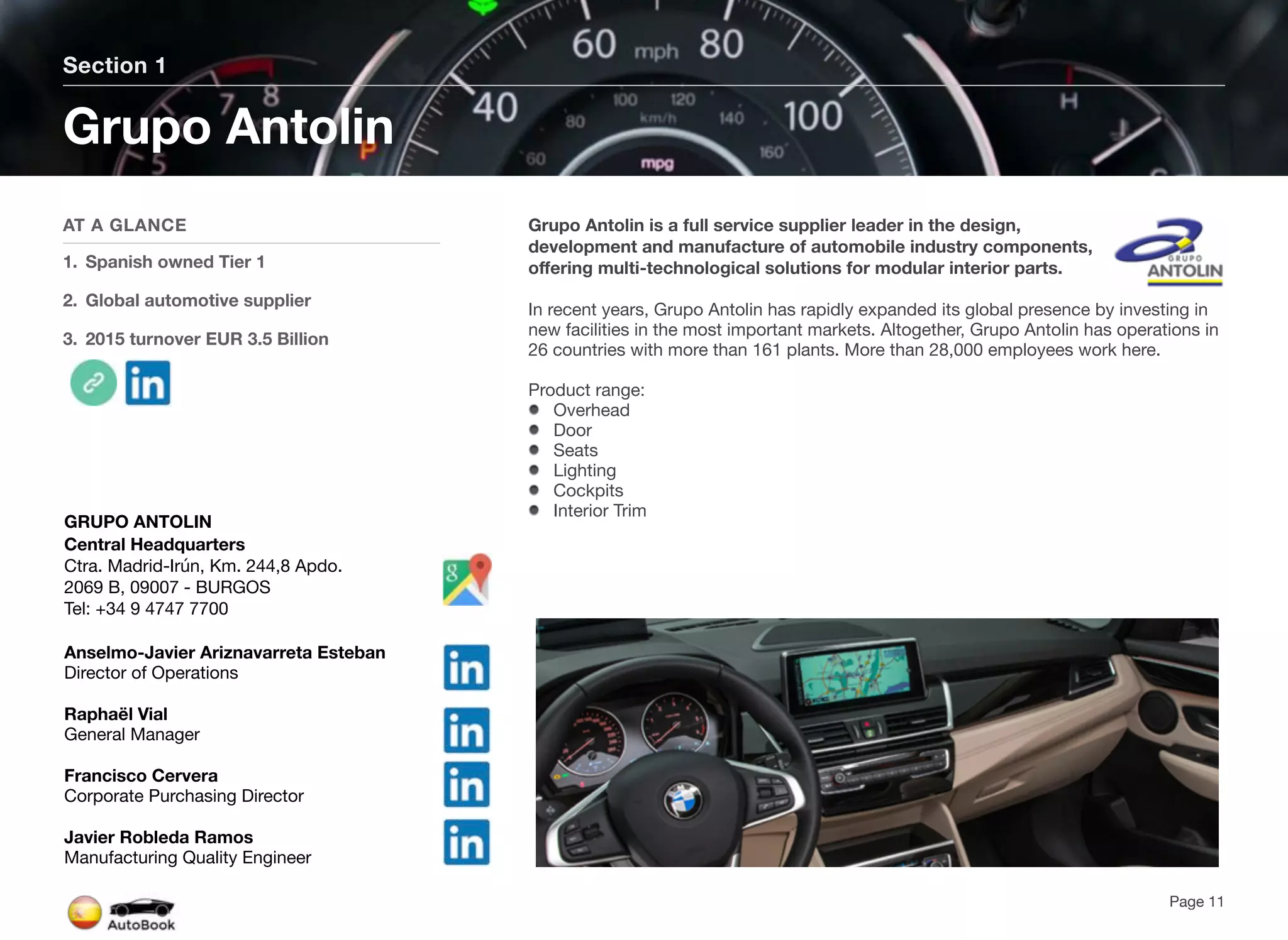 Spain AutoBook 2018 Preview | PDF