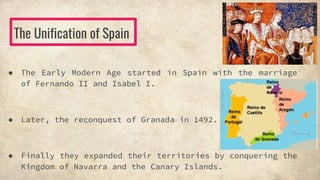 The Modern Age in Spain (I) | PDF