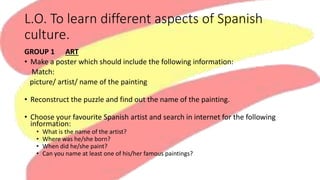 Spain lesson plan | PPT