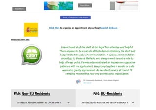 Immigration office Spain | PDF