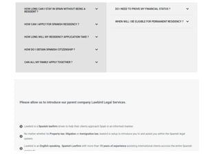 Immigration office Spain | PDF