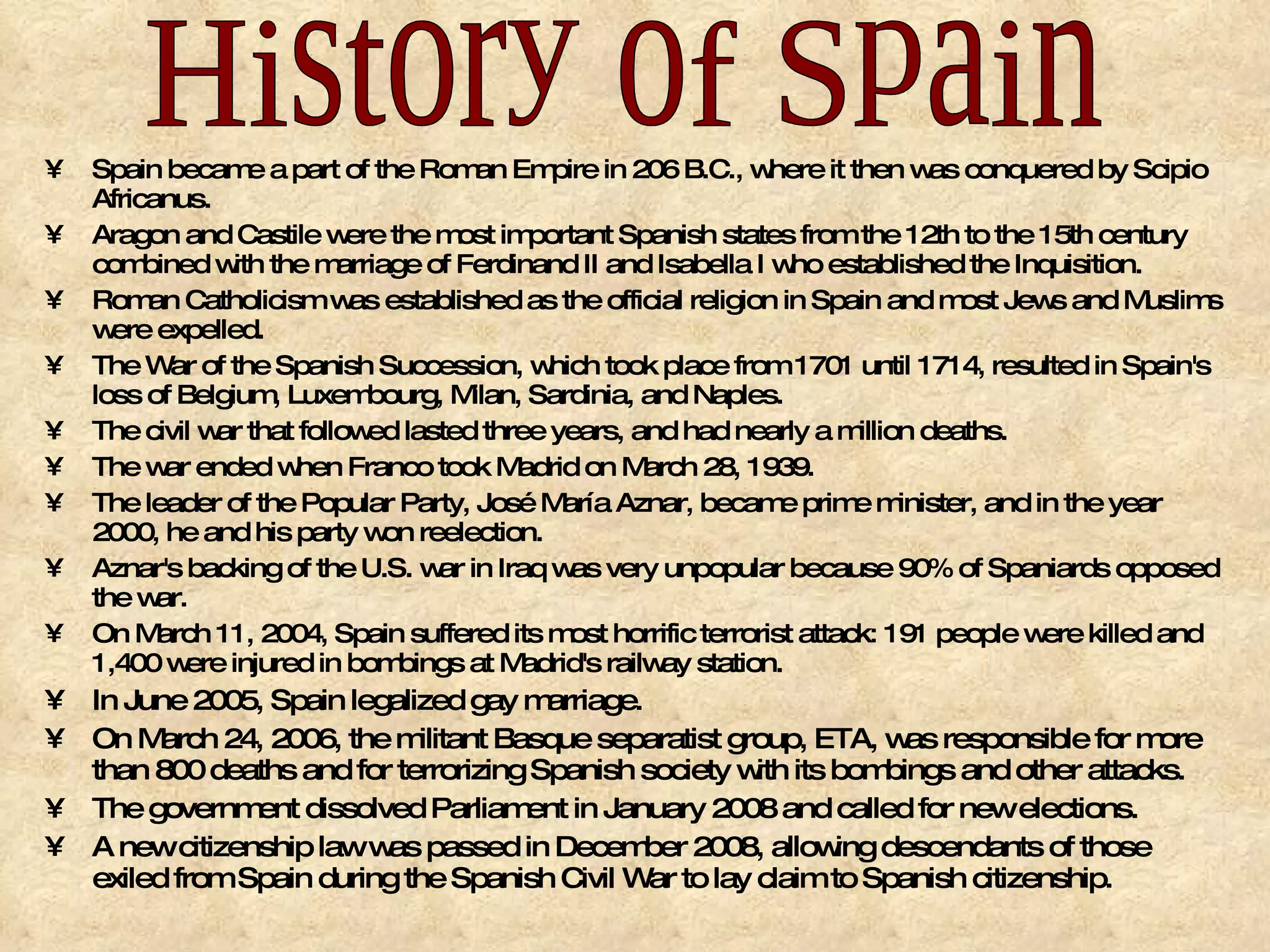 Spain Powerpoint | PPT