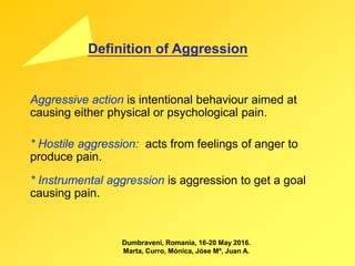 Spain Psychology of Violence.ppt