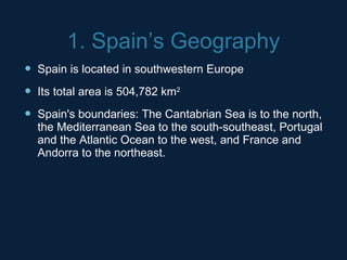 Spain. Geography And Climate | PPT | Geography | Science