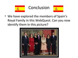 Spain's royal family | PPT