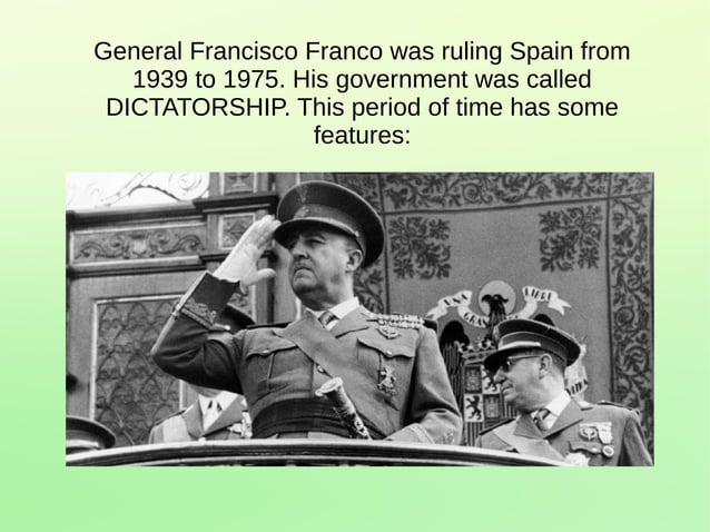 Spain under franco's rule | PPT