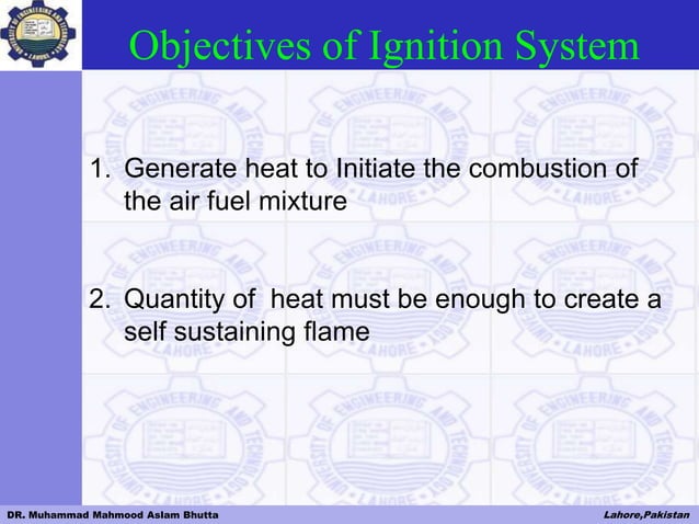 Spark Ignition System Pptx