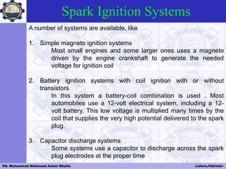 Spark ignition system | PPTX