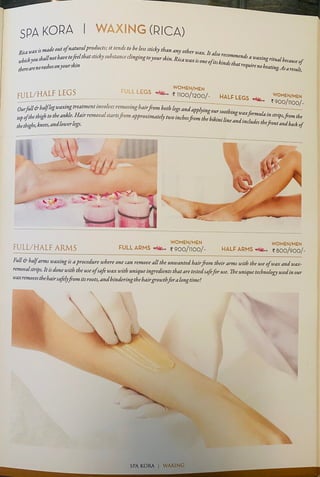 Spa kora Massage Packages | Best Body Massage Centre in Chandigarh | PDF