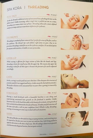 Spa kora Massage Packages | Best Body Massage Centre in Chandigarh | PDF