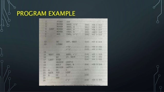 Design of a two pass assembler