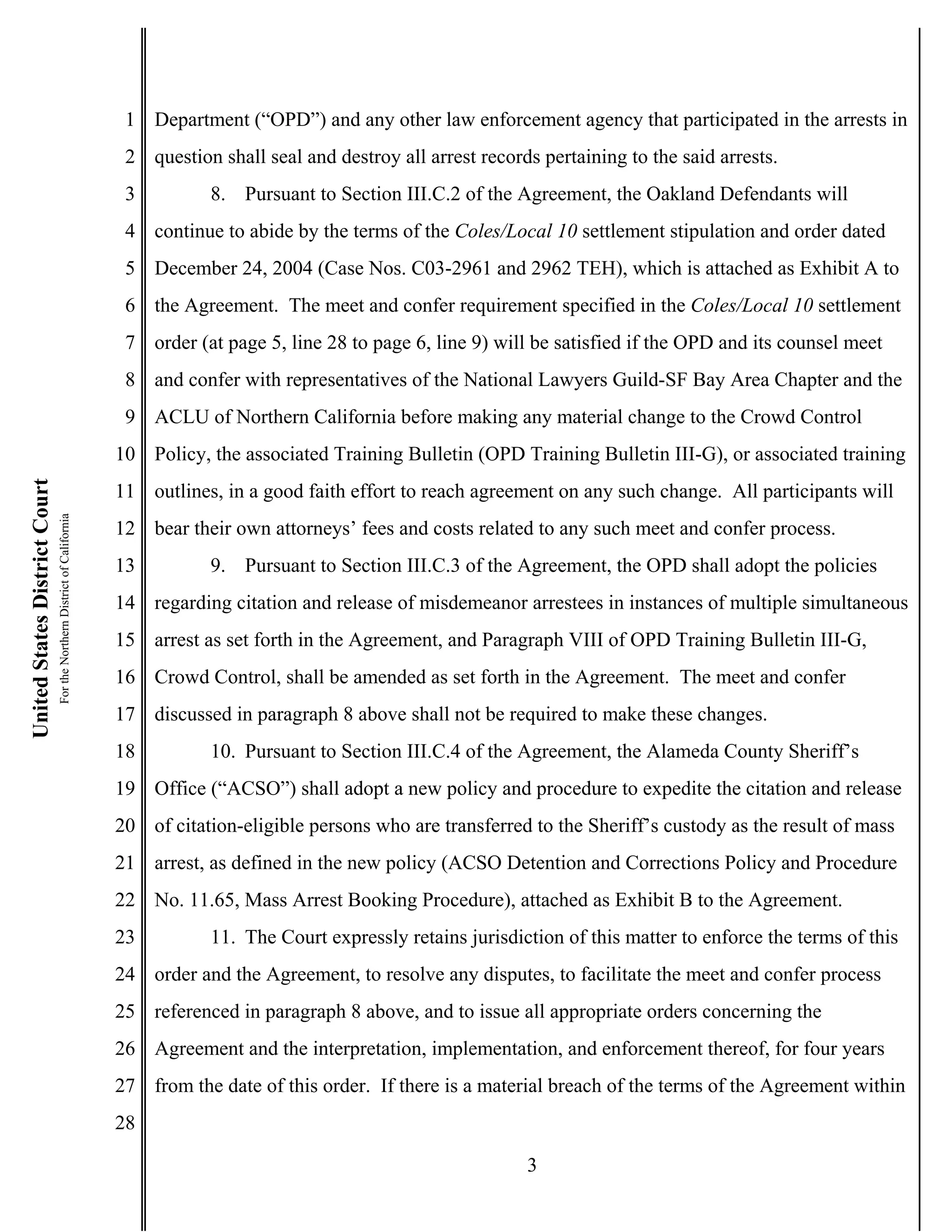 Spalding settlement | PDF