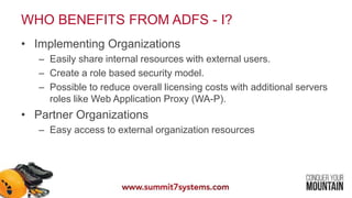 The Who, What, Why and How of Active Directory Federation Services (AD ...