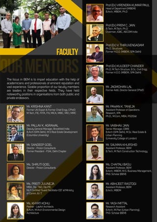 SPA MBEM Placement Brochure 2017 | PDF | Professional School ...