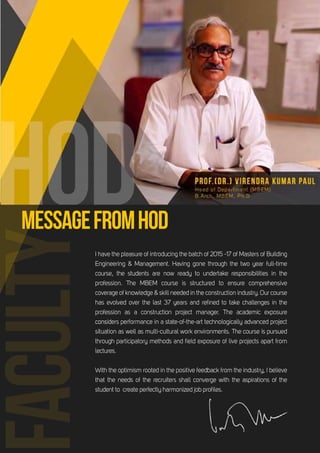 SPA MBEM Placement Brochure 2017 | PDF | Professional School ...