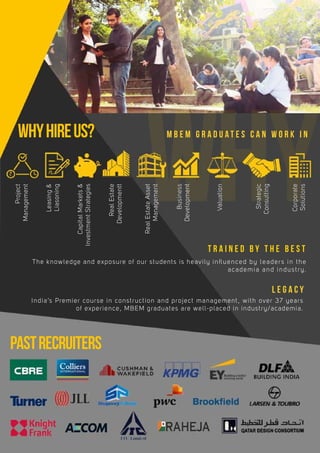 SPA MBEM Placement Brochure 2017 | PDF | Professional School ...