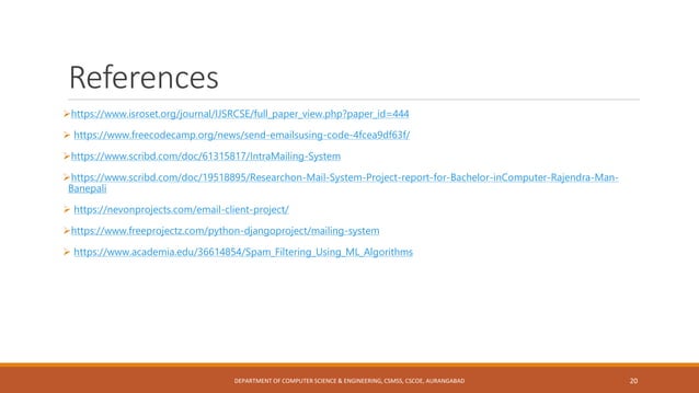 Spam email detection using machine learning PPT.pptx