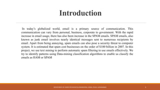 Spam email detection using machine learning PPT.pptx