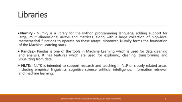 Spam Email Detection Using Machine Learning Ppt Pptx
