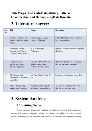 Spam email filtering | PDF