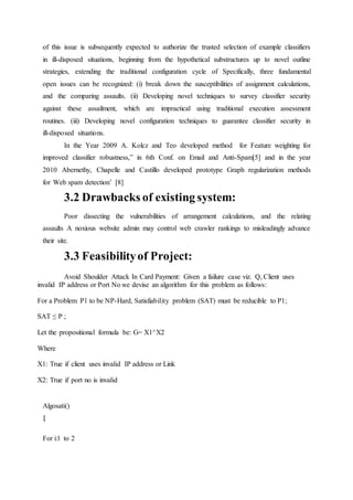 Spam email filtering | PDF