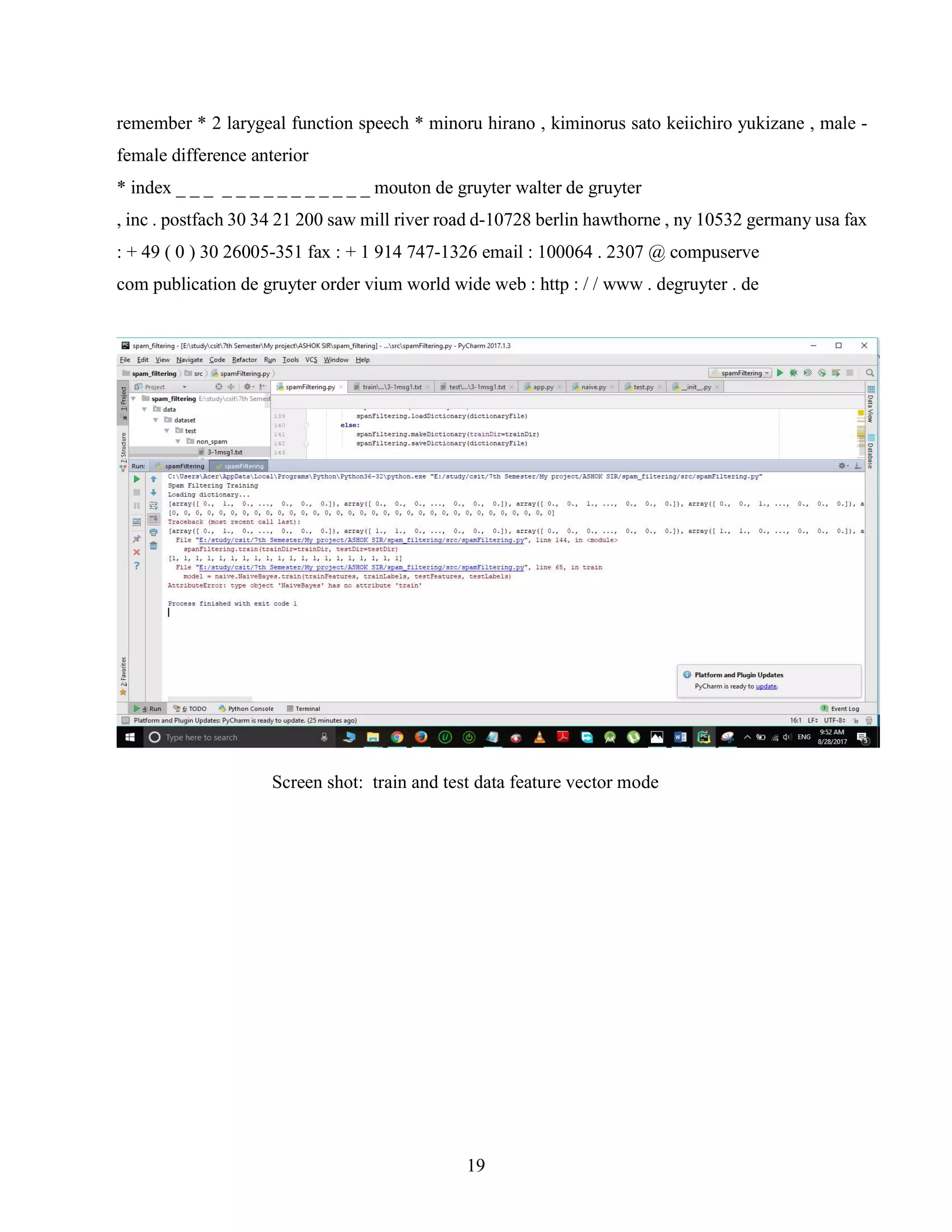Spam Email identification | PDF