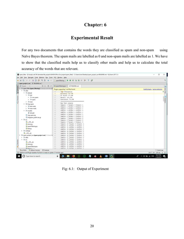 Spam Email identification | PDF | Email | Internet