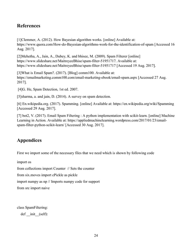 Spam Email identification | PDF | Email | Internet