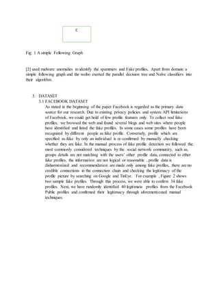Spam identification fake profile | DOCX